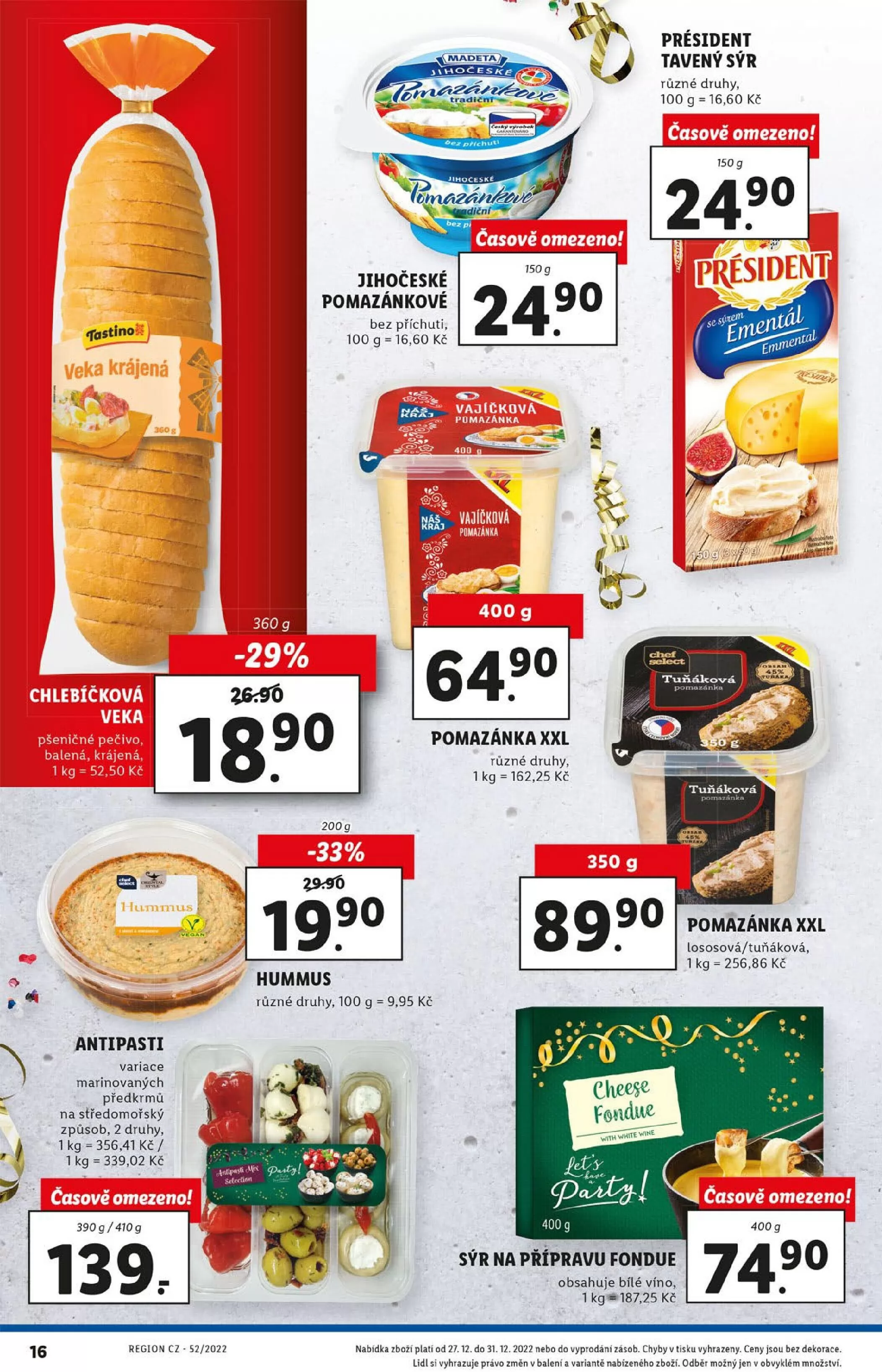 Lidl leták od 27.12.2022 Párty a Silvestr 16/56