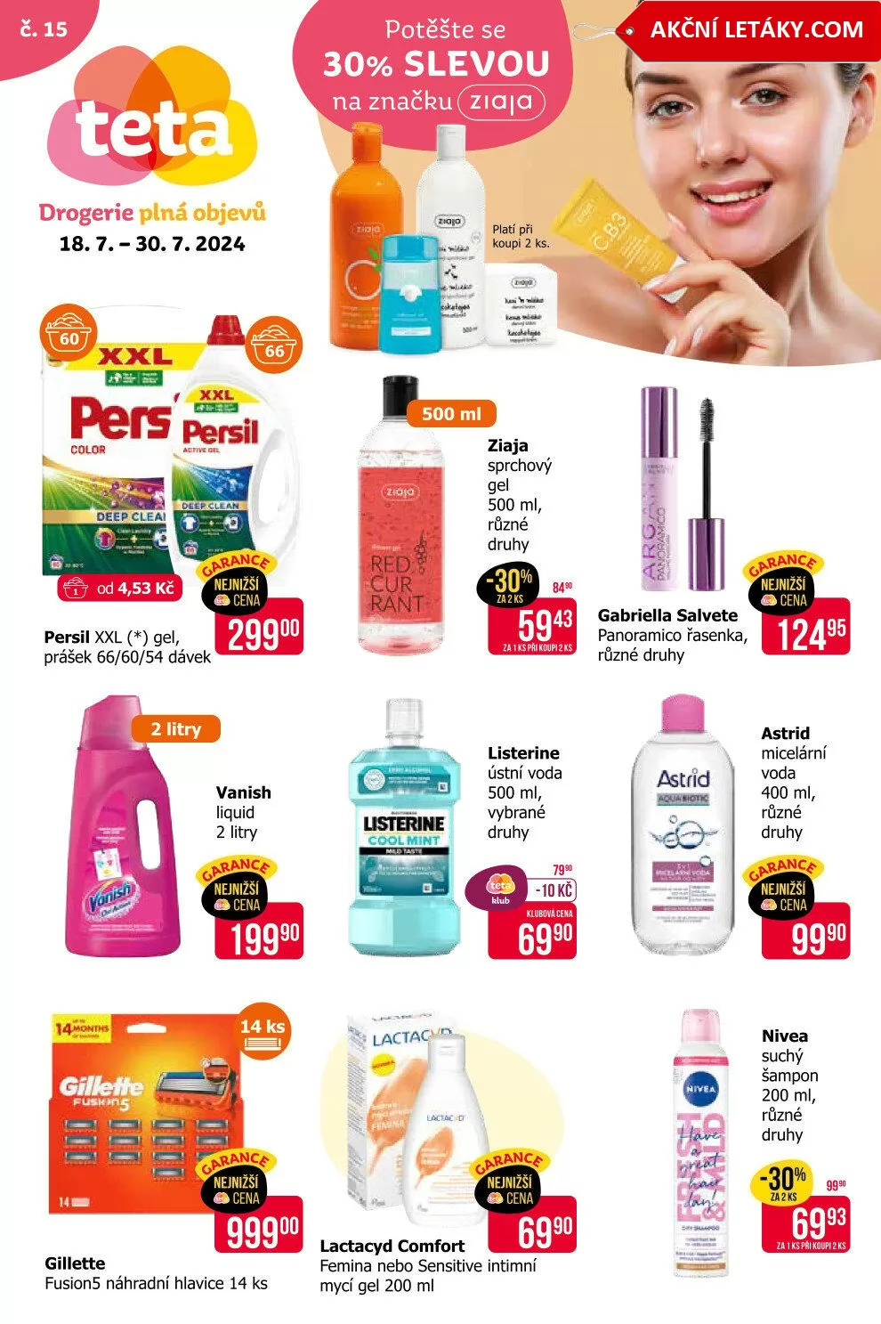 Teta drogerie leták od 18.7.2024 1/51