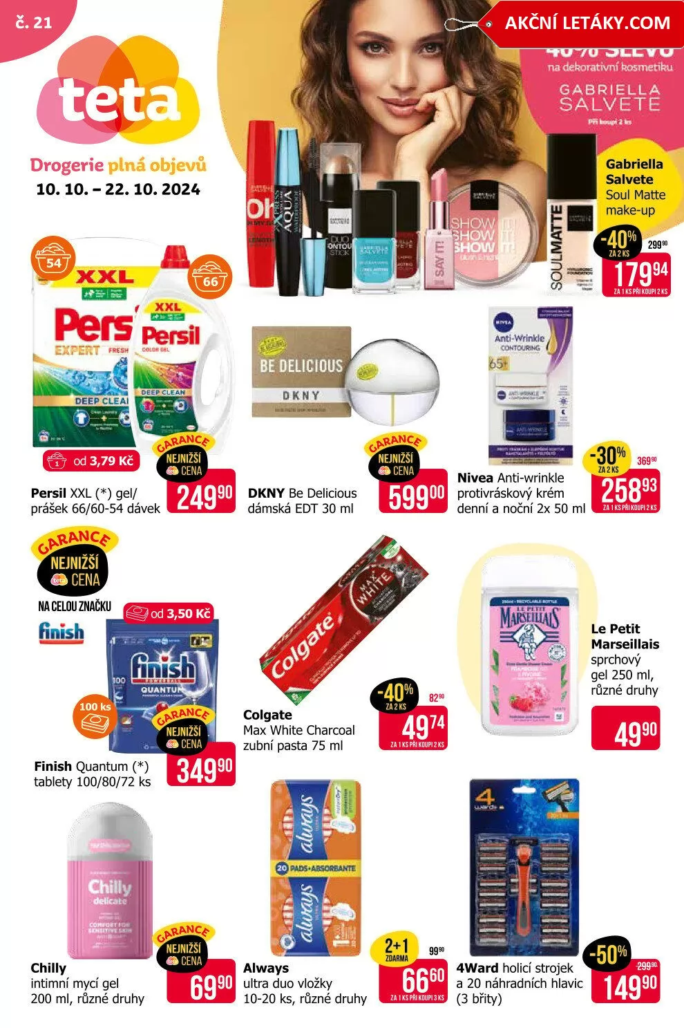 Teta drogerie leták od 10.10.2024 1/19
